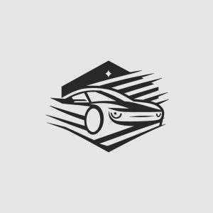 Minimal Car Logo - Strife Studio - Design Agency