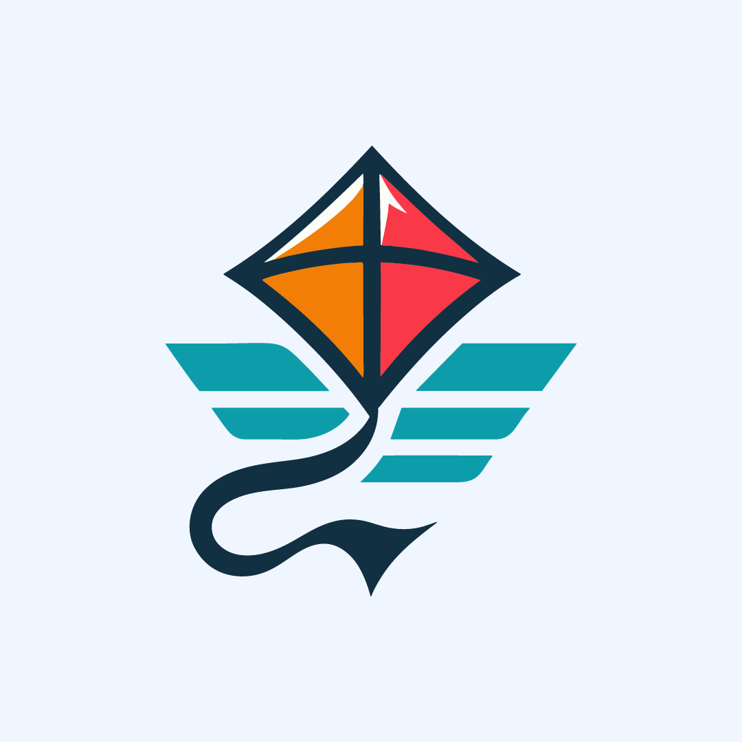 Kite Logo Design - Strife Studio - Design Agency