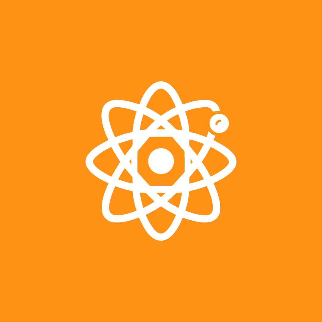 Atom Logo - Strife Studio - Design Agency