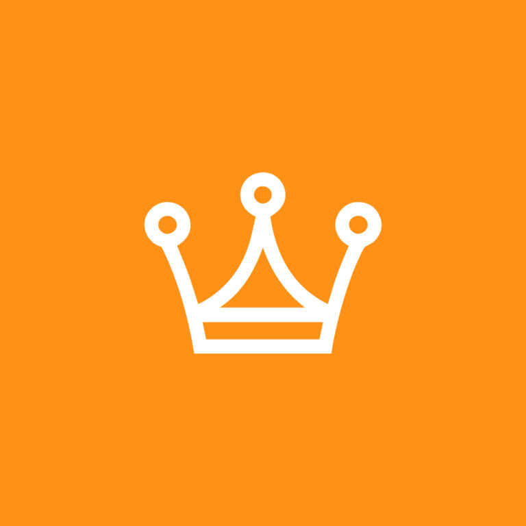 Simple Crown Logo - Strife Studio - Design Agency
