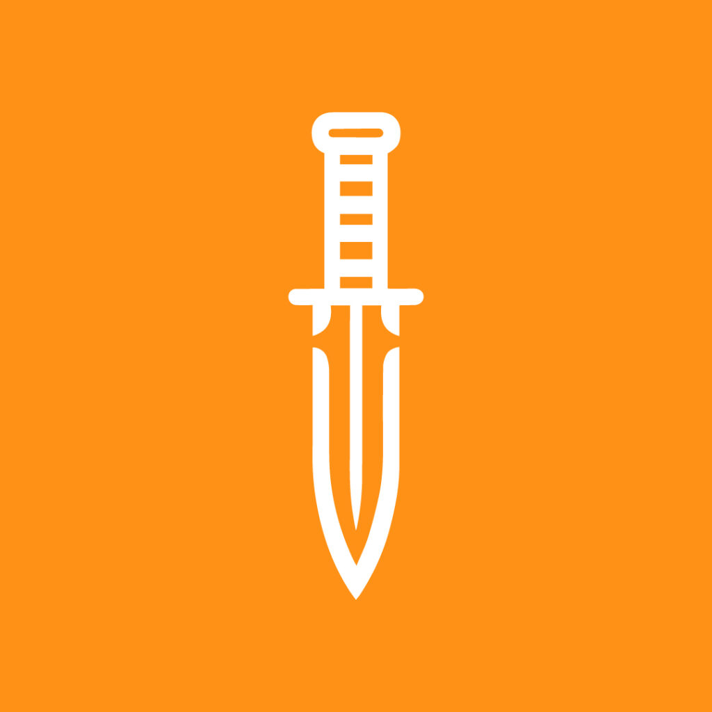 Dagger Logo - Strife Studio - Design Agency