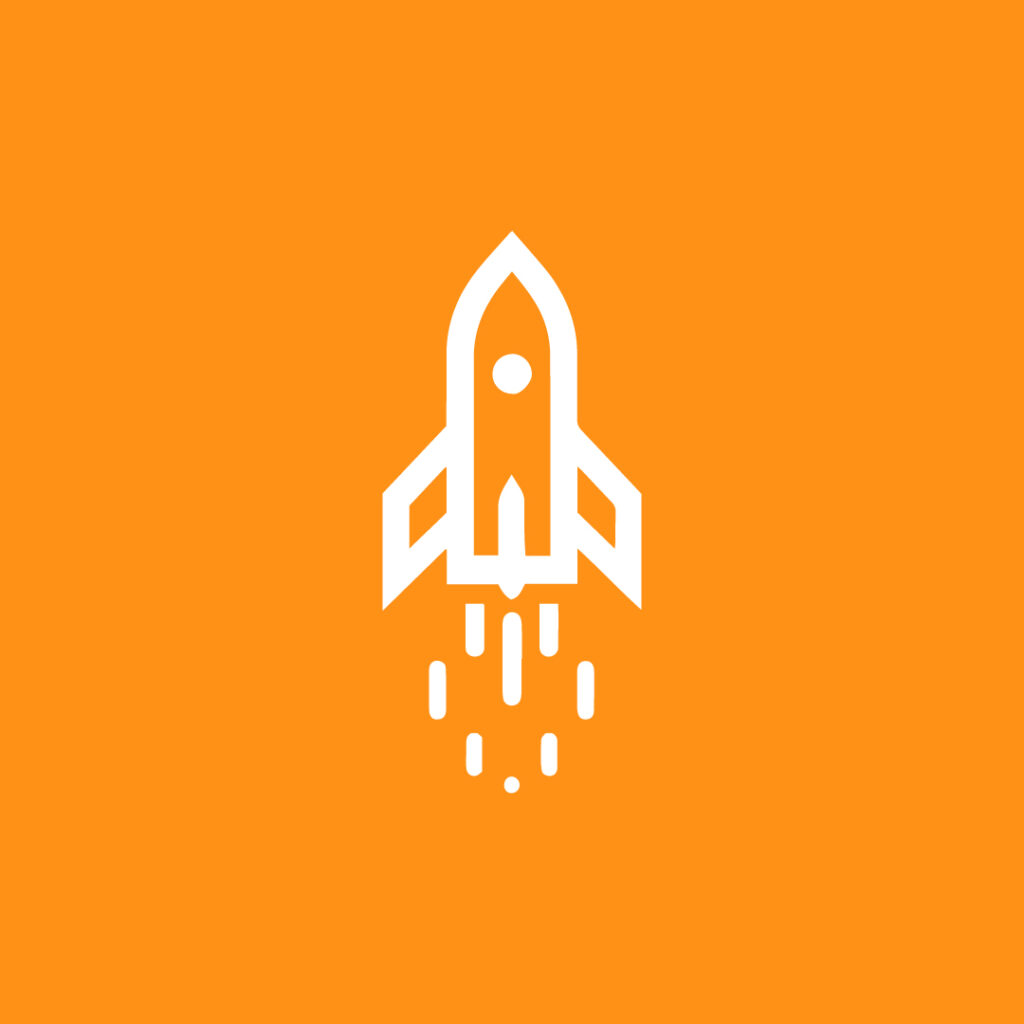 Rocket Logo - Strife Studio - Design Agency